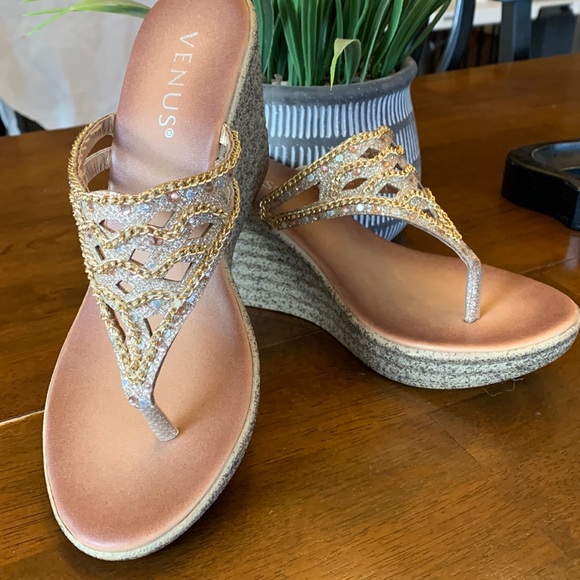 VENUS | Shoes | Wedge Sandals | Poshmark